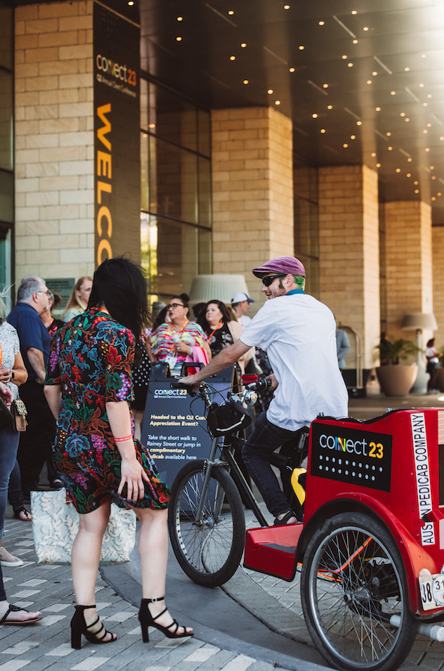 Austin Pedicab Marketing, Events, Weddings, and City Tours